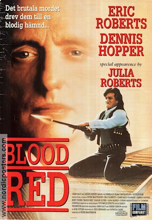 BLOOD RED Movie poster 1991 original NordicPosters