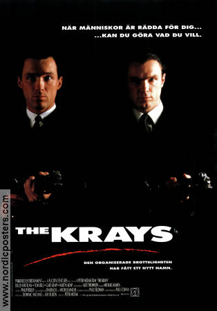 The Krays poster 1990 Billie Whitelaw director Peter Medak original