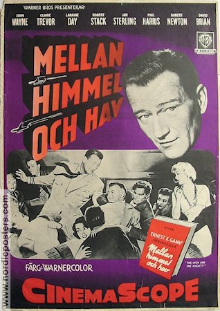 THE HIGH AND THE MIGHTY Movie poster 1954 original NordicPosters
