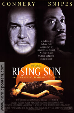 RISING SUN Movie poster 1993 USA original NordicPosters