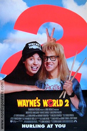 WAYNE'S WORLD 2 Movie poster 1994 USA original NordicPosters
